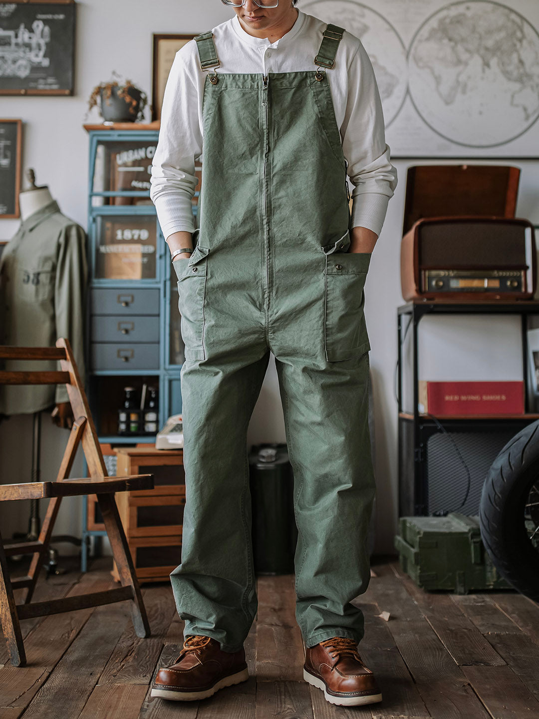 Winston Zipper Overalls – Madepants